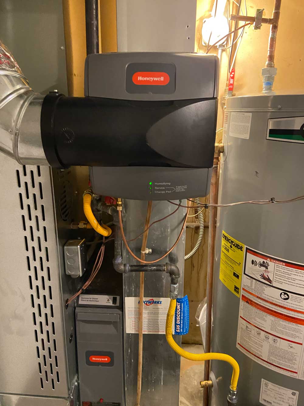 Humidifier Installation – JC Mechanical Heating & Air Conditioning LLC